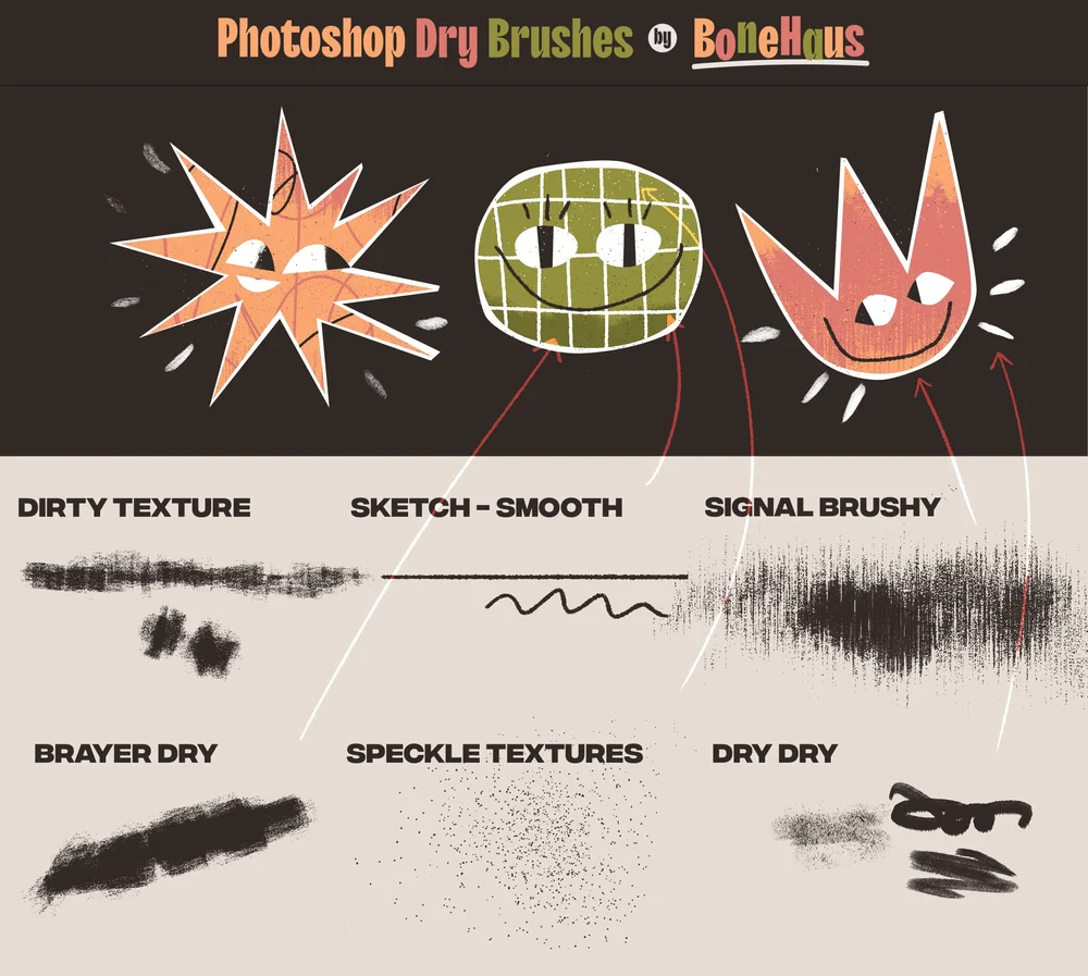 Dry Brush Photoshop