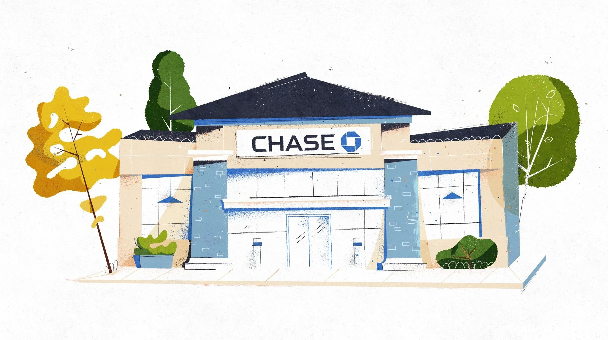 JP Morgan Chase Boston Mural [Illustrated Advertising Campaign] :: Kirk ...
