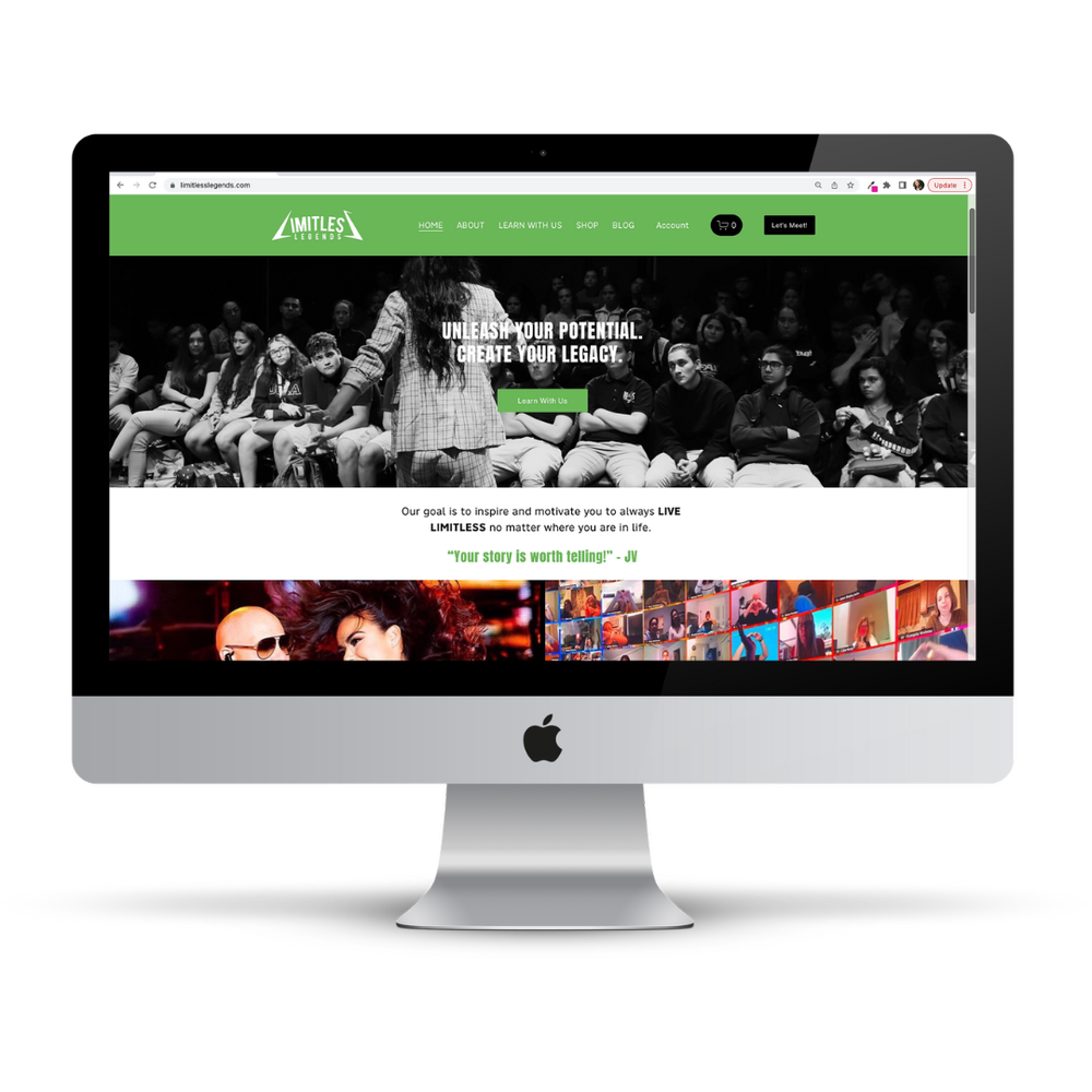 Limitless Legends Website — Iconification