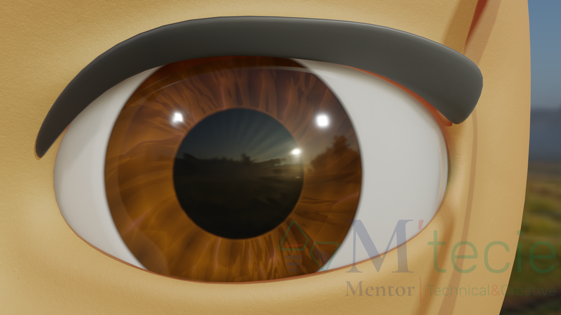 First 3D Humanoid Head — Mtecie