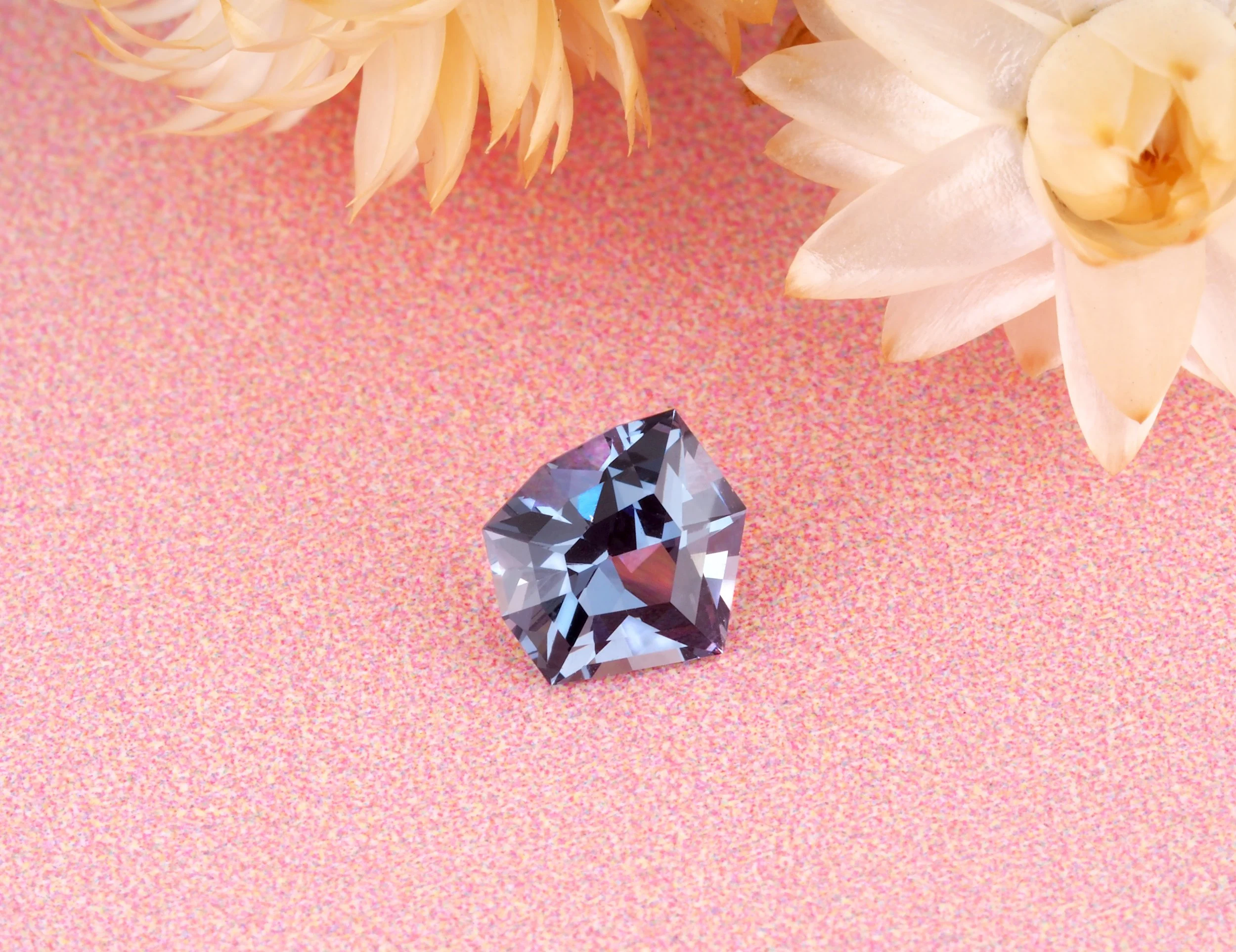 Freeform Grey Spinel — Susan Ewington Jewellery