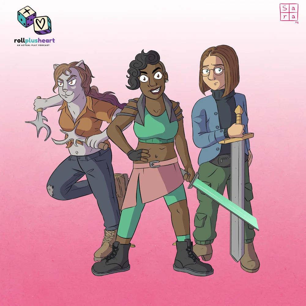 Thirsty Sword Lesbians — Roll Plus Heart