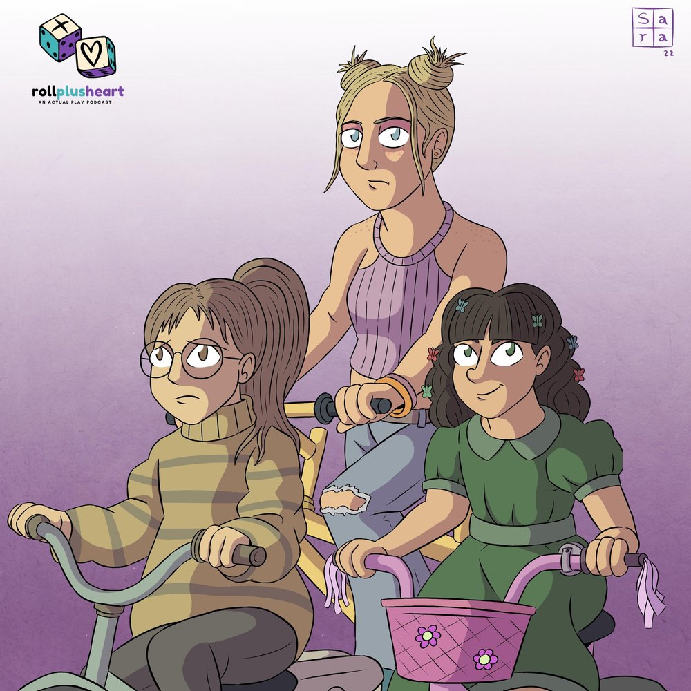 Kids on Bikes — Roll Plus Heart