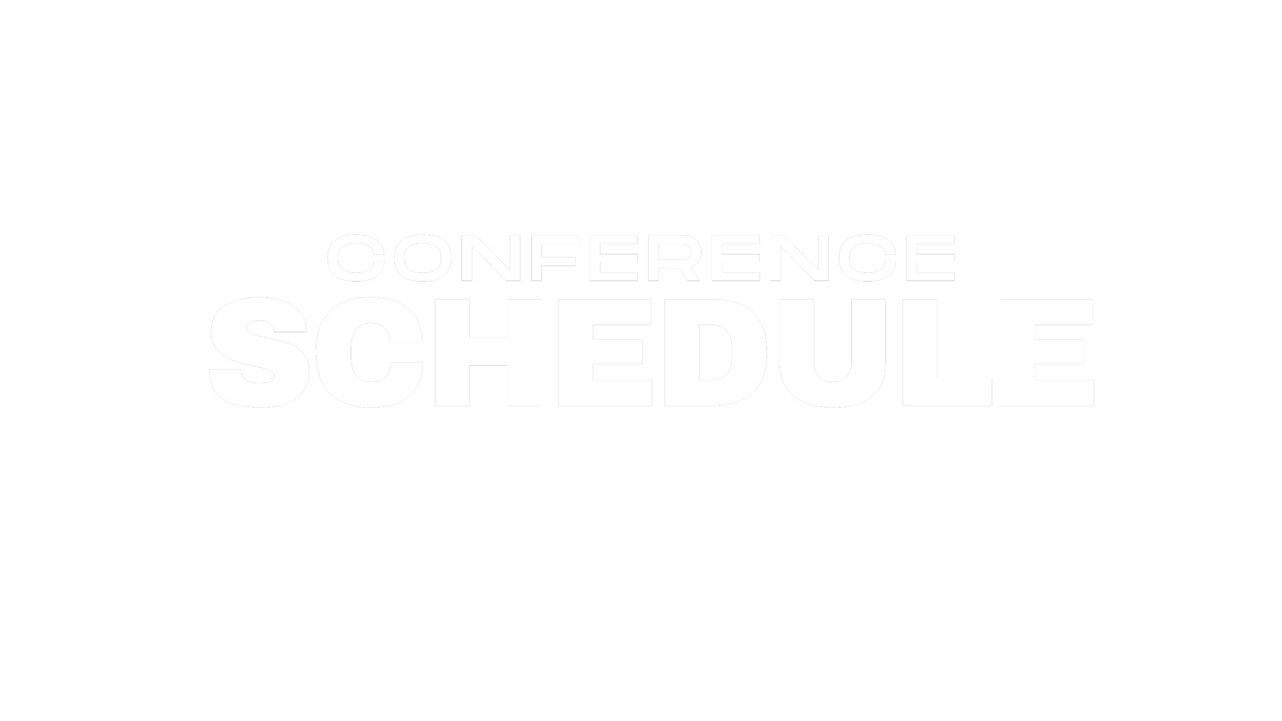 SCHEDULE — FAITH AND RACE CONFERENCE