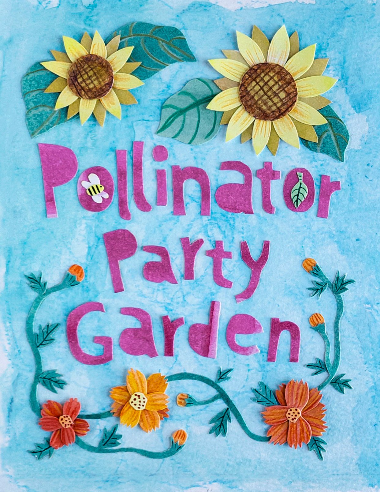 Sow True Seed Pollinator Party Garden Seed Box Design — Paper Cut ...