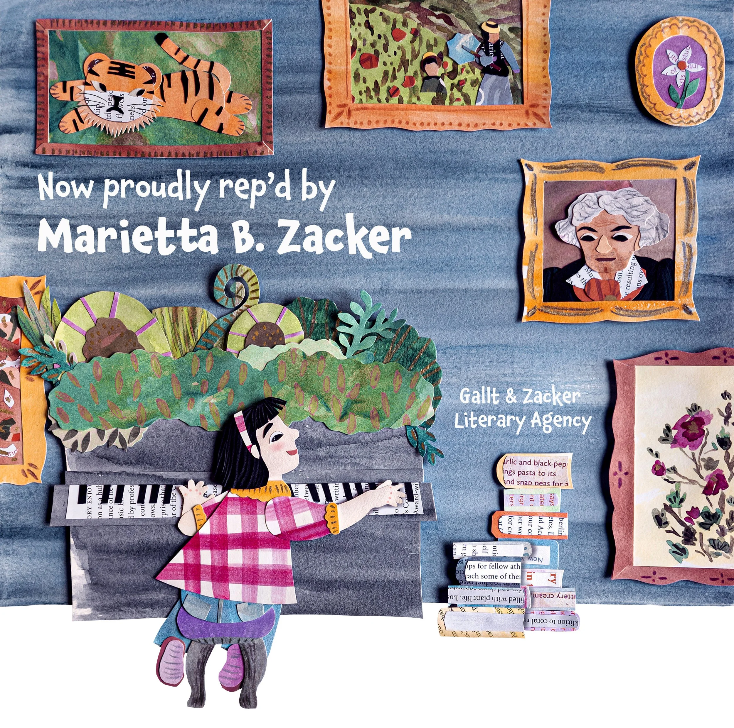 Illustrations — Paper Cut Collage Art and Kidlit Illustration