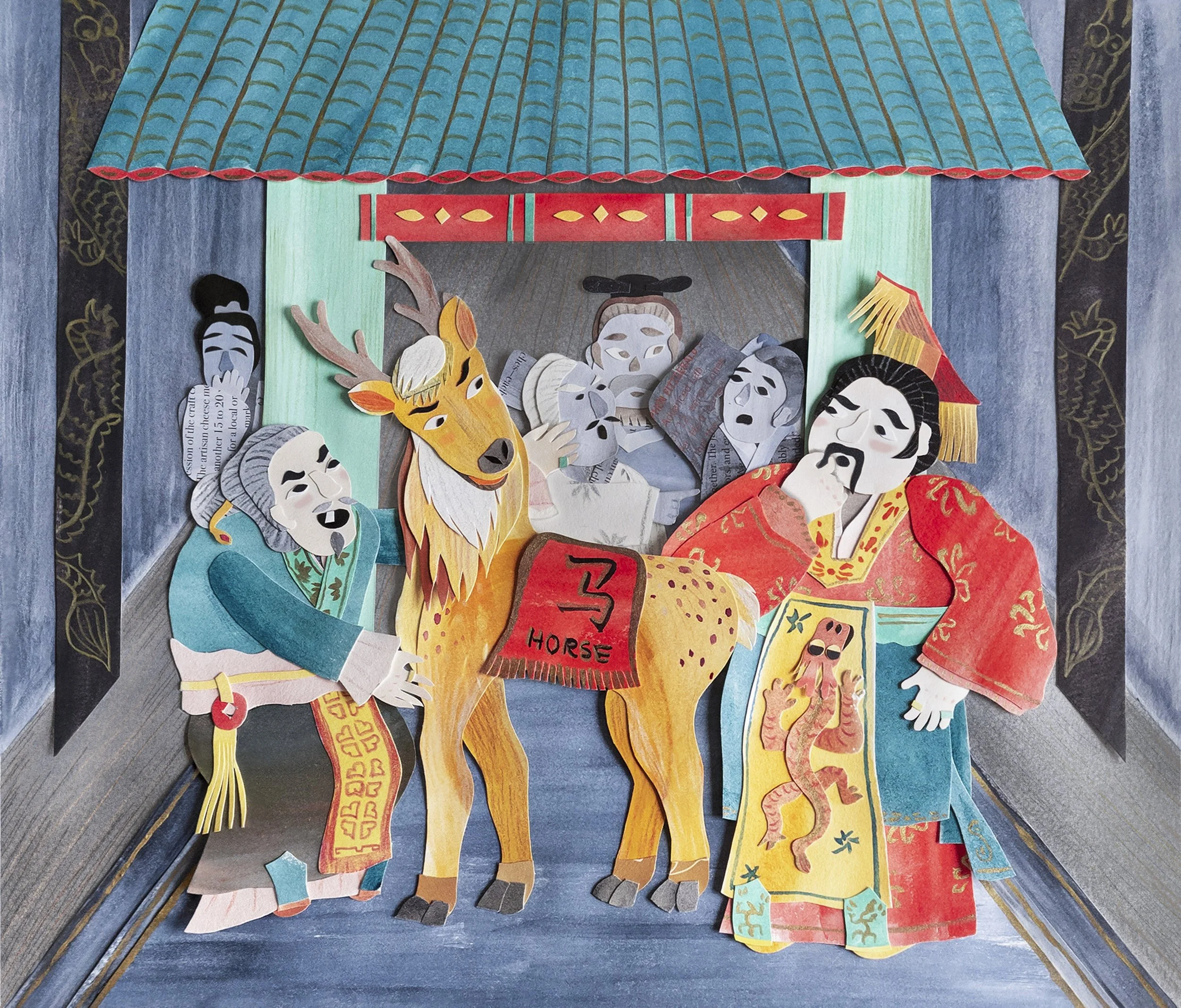 Illustrations — Paper Cut Collage Art and Kidlit Illustration