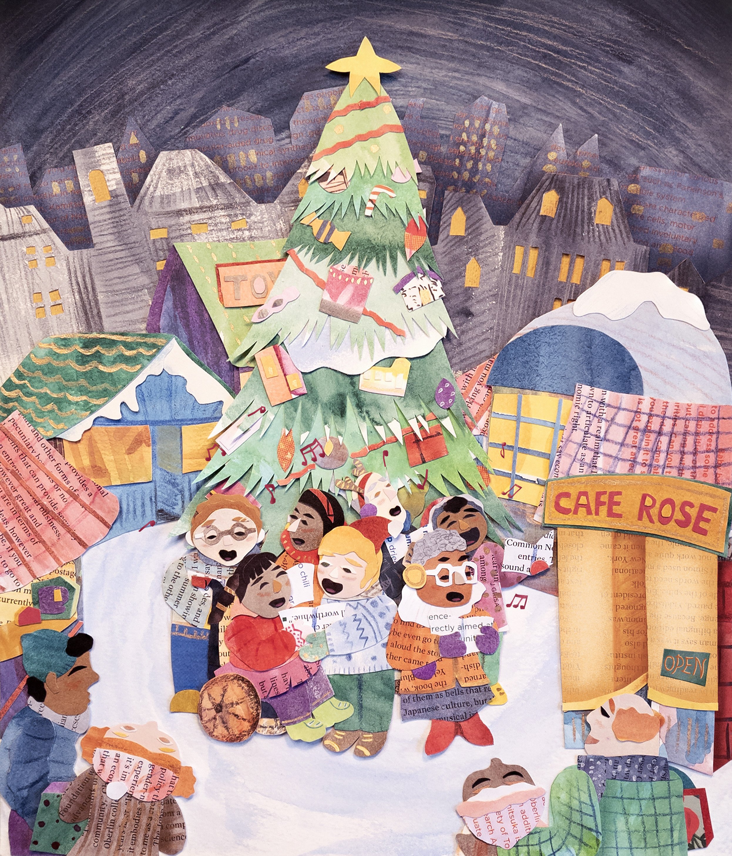 Illustrations — Paper Cut Collage Art and Kidlit Illustration