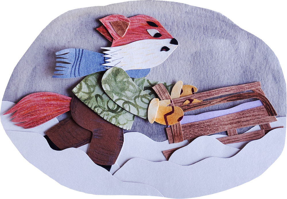 Illustrations — Paper Cut Collage Art and Kidlit Illustration