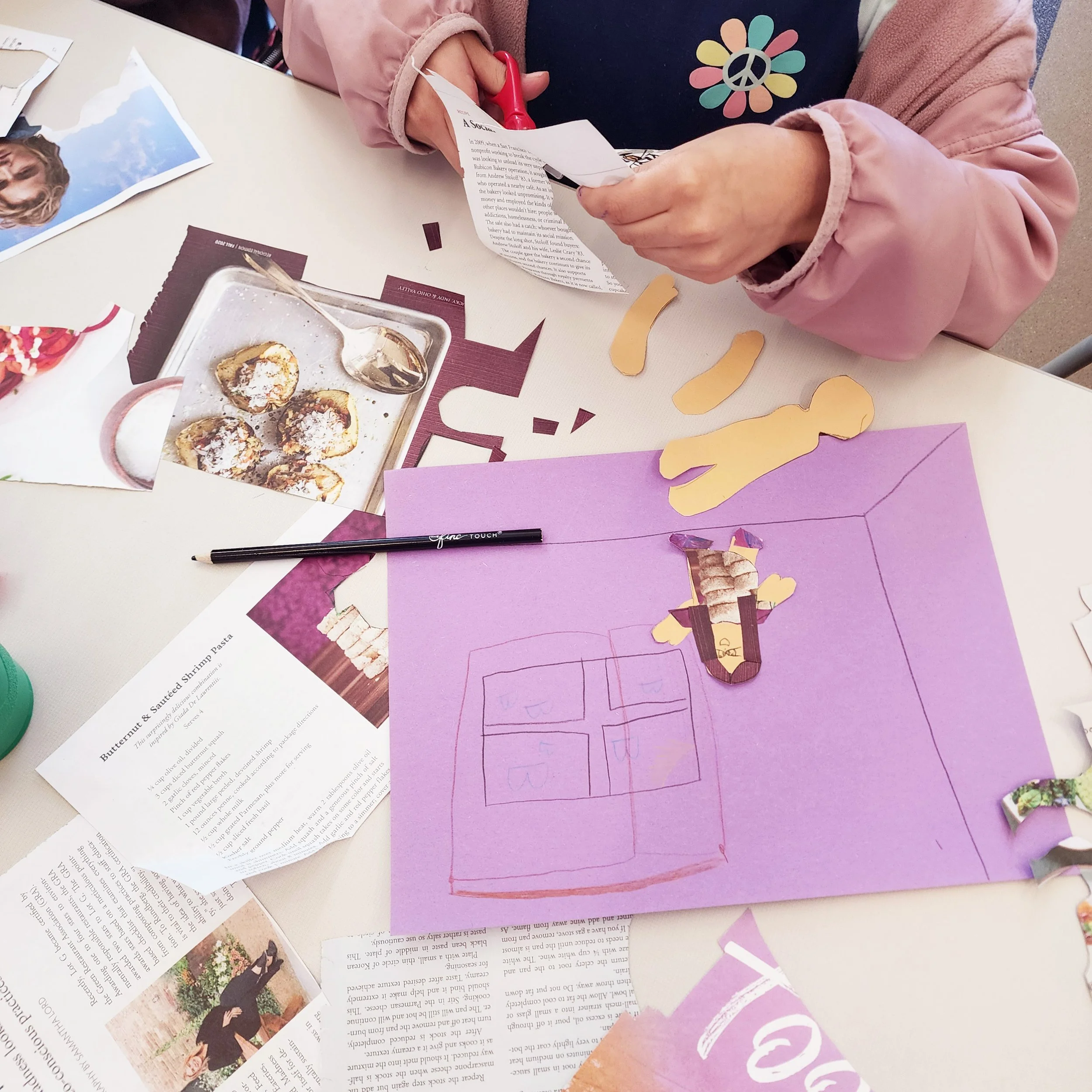 Paper Art Workshops for Children and Adults — Paper Cut Collage Art and Kidlit Illustration