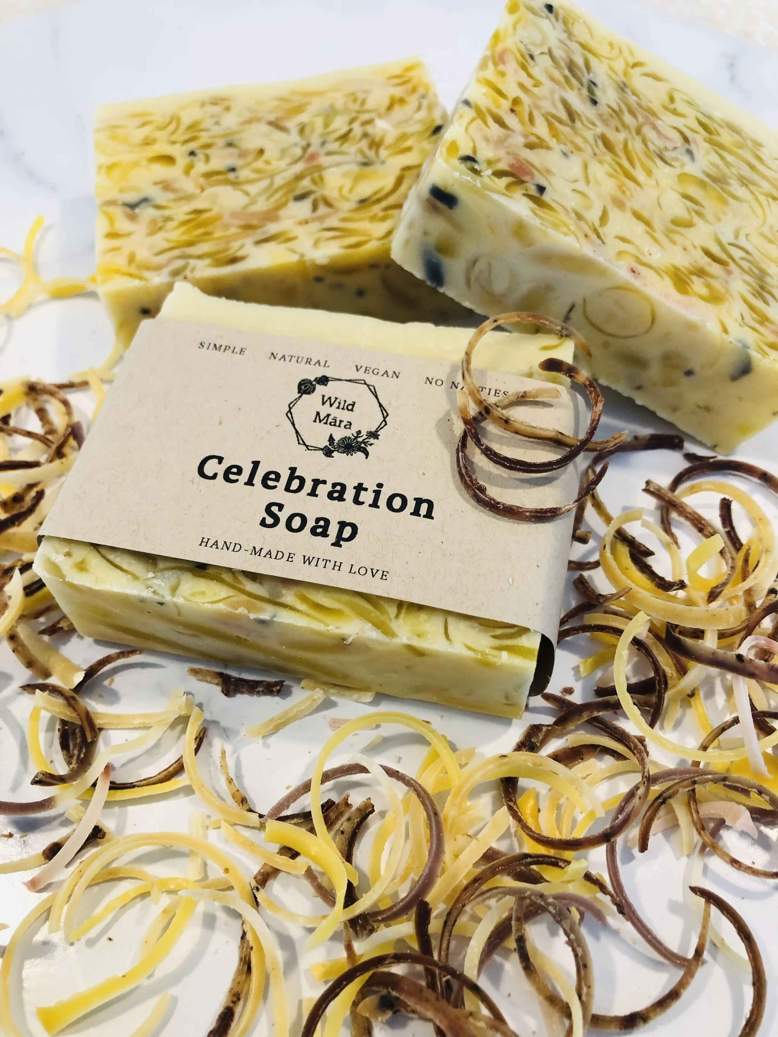 Wild Mara Celebration Cold process soap — Wild Māra