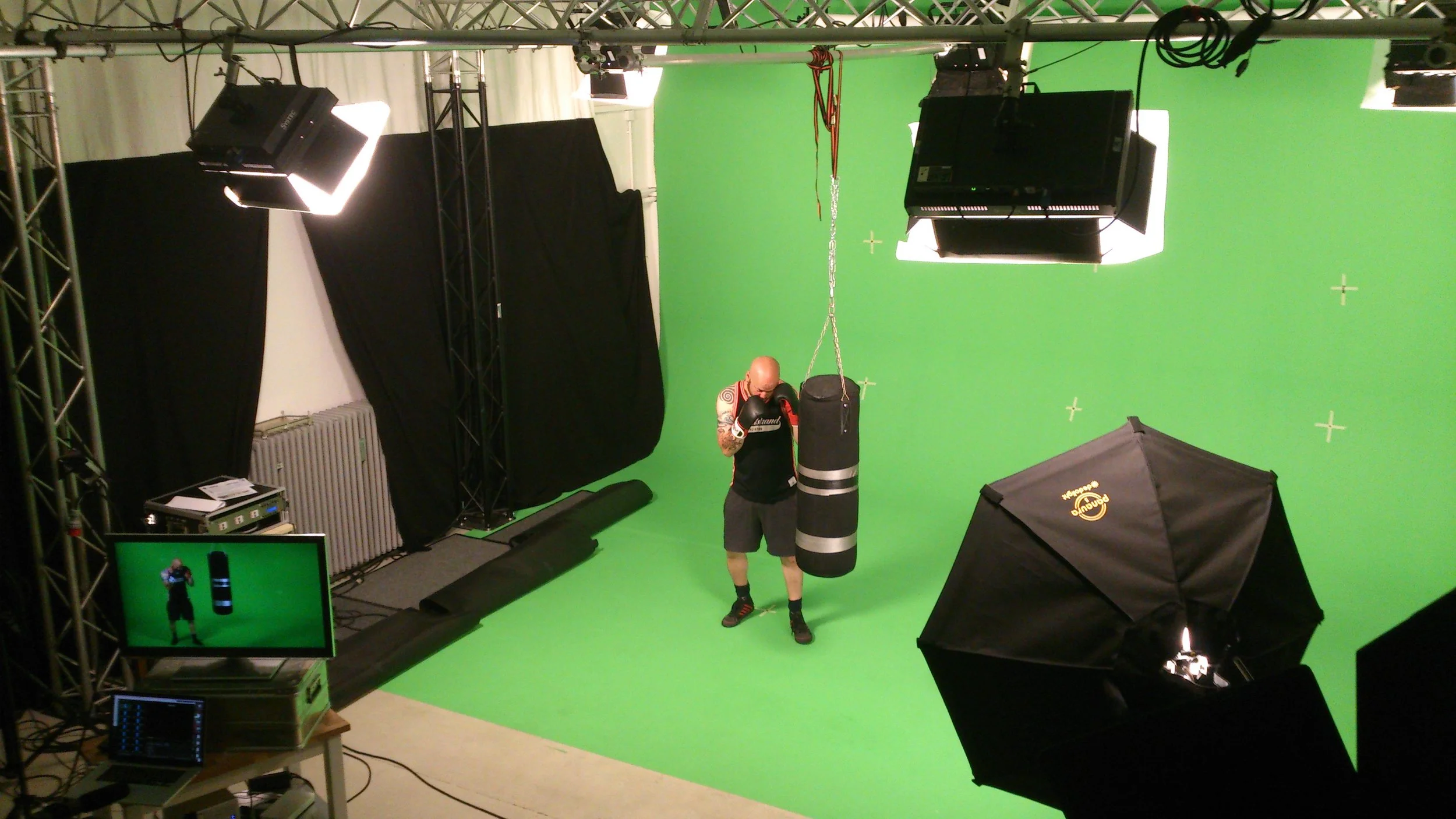 Greenscreen-Studio Hamburg — rakete bildproduktion
