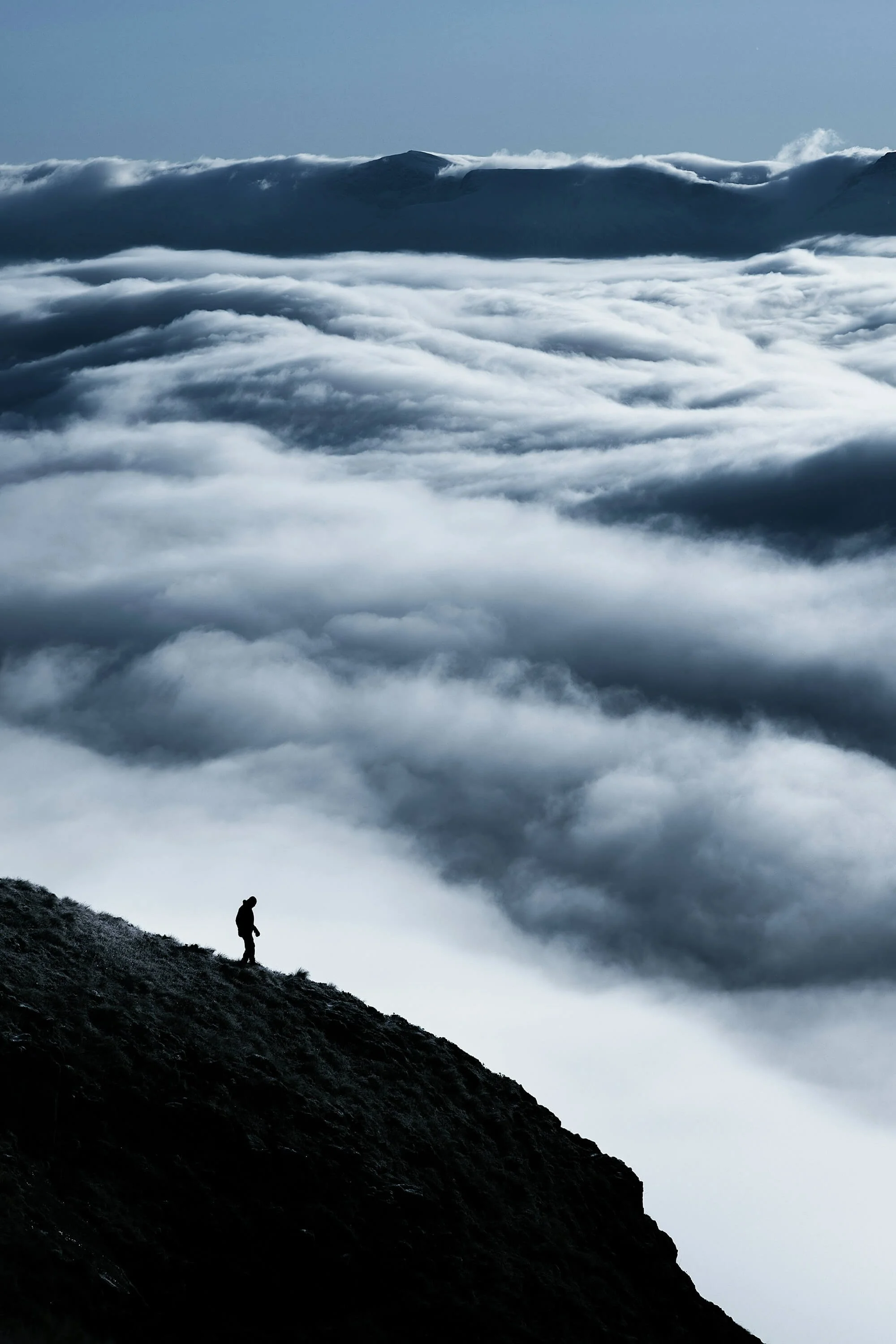 Incredible cloud inversion in Glen Coe, Scotland — Joshua Earle