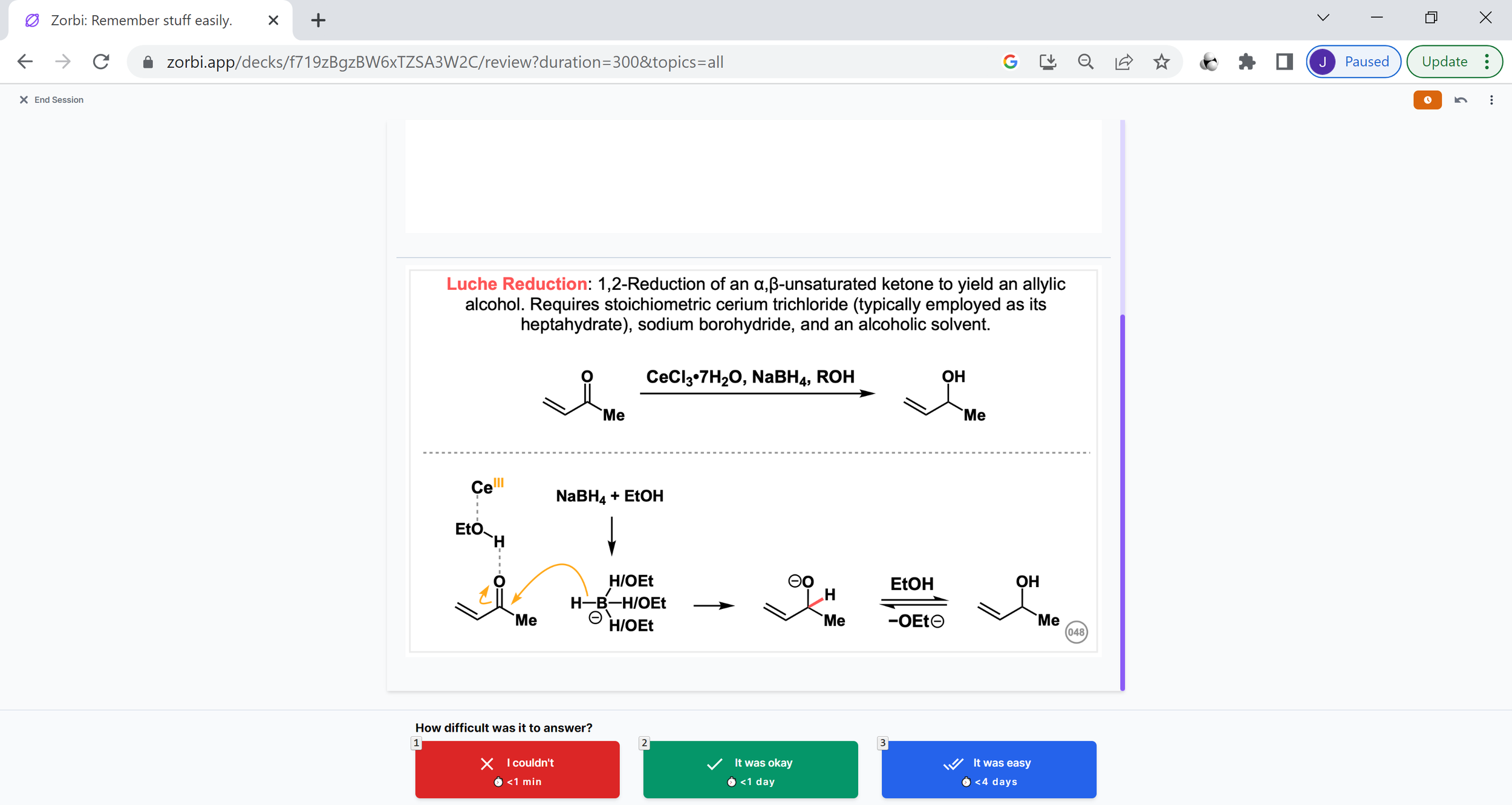 Named Reactions Flash Cards — Newton Lab