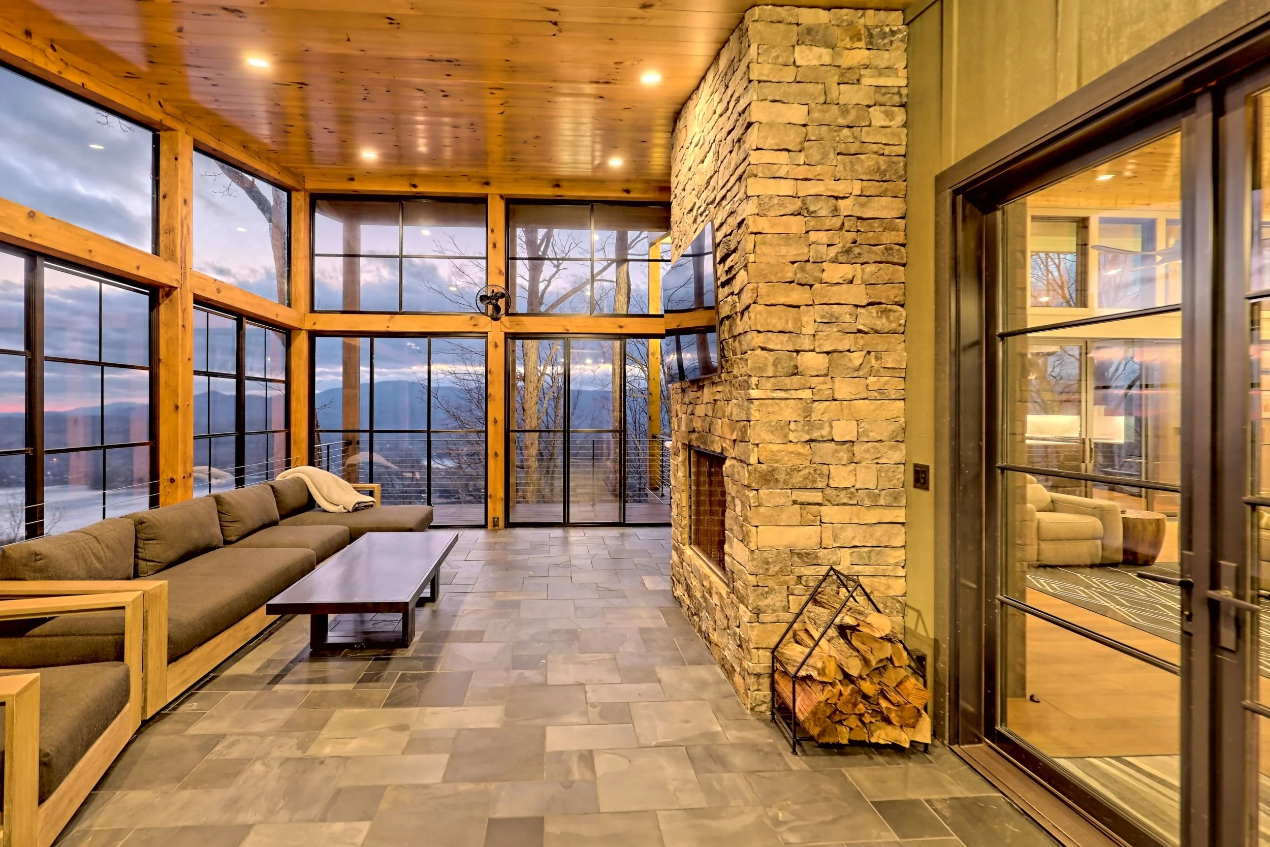 Rainwater Trail Porch Enclosure — Porch Living Porch Enclosures