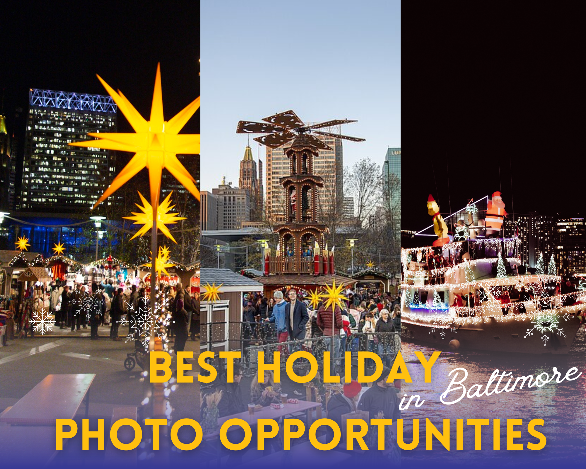 Best Holiday Photo Spots in Baltimore — Waterfront Partnership of Baltimore