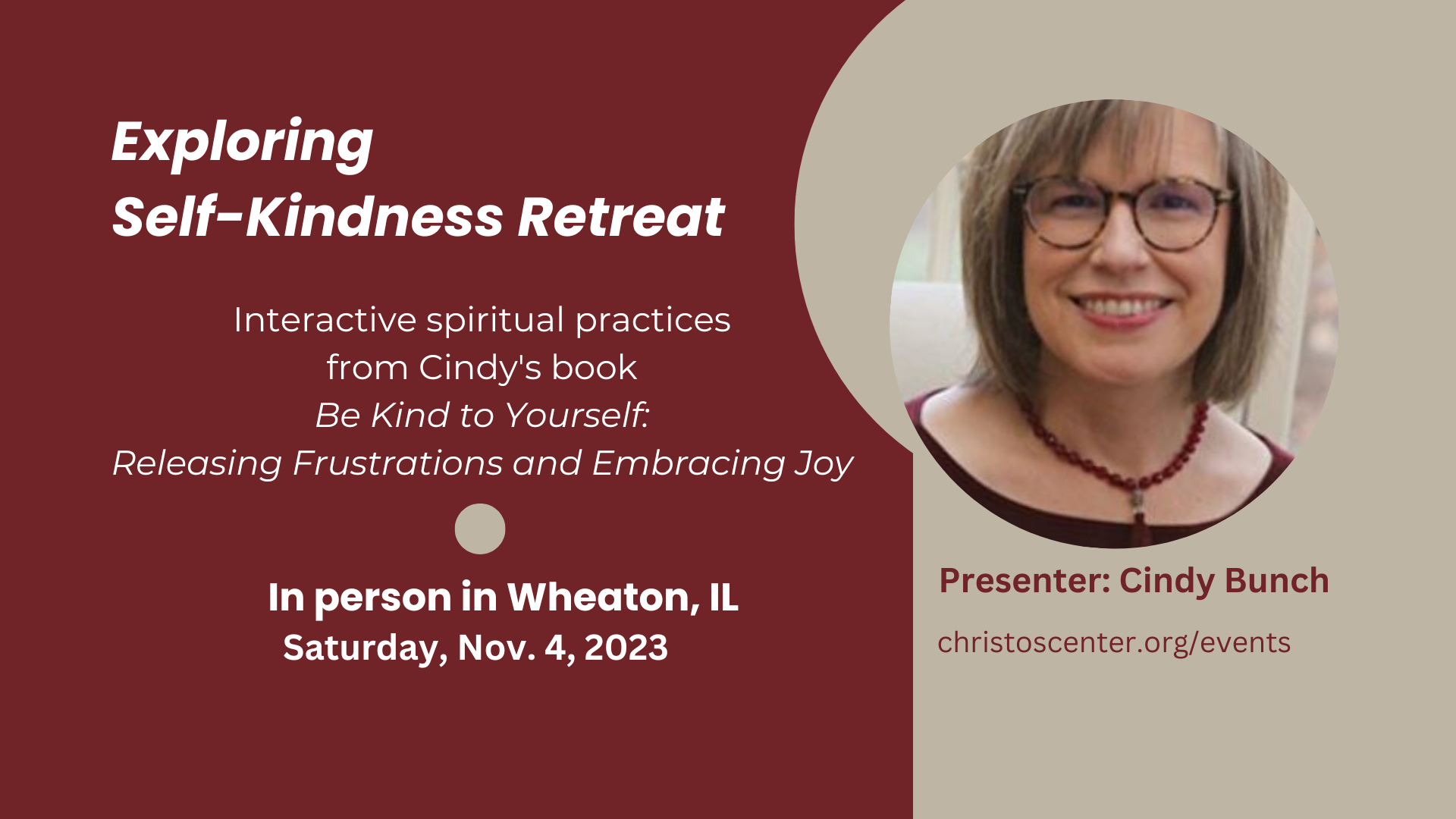 Chicago Events — Christos Center for Spiritual Formation