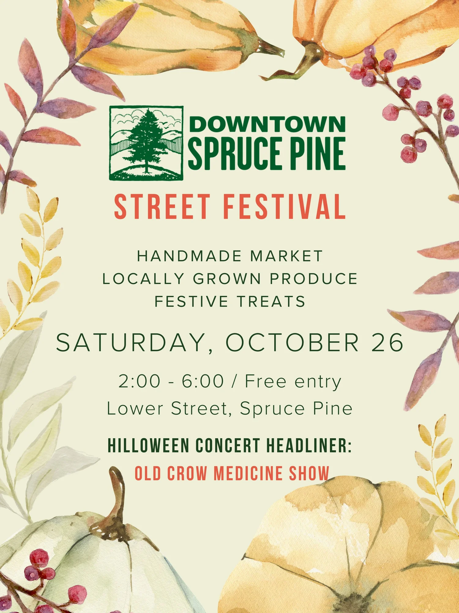 Street Festival — Downtown Spruce Pine NC