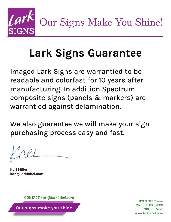 Resources — Lark Signs