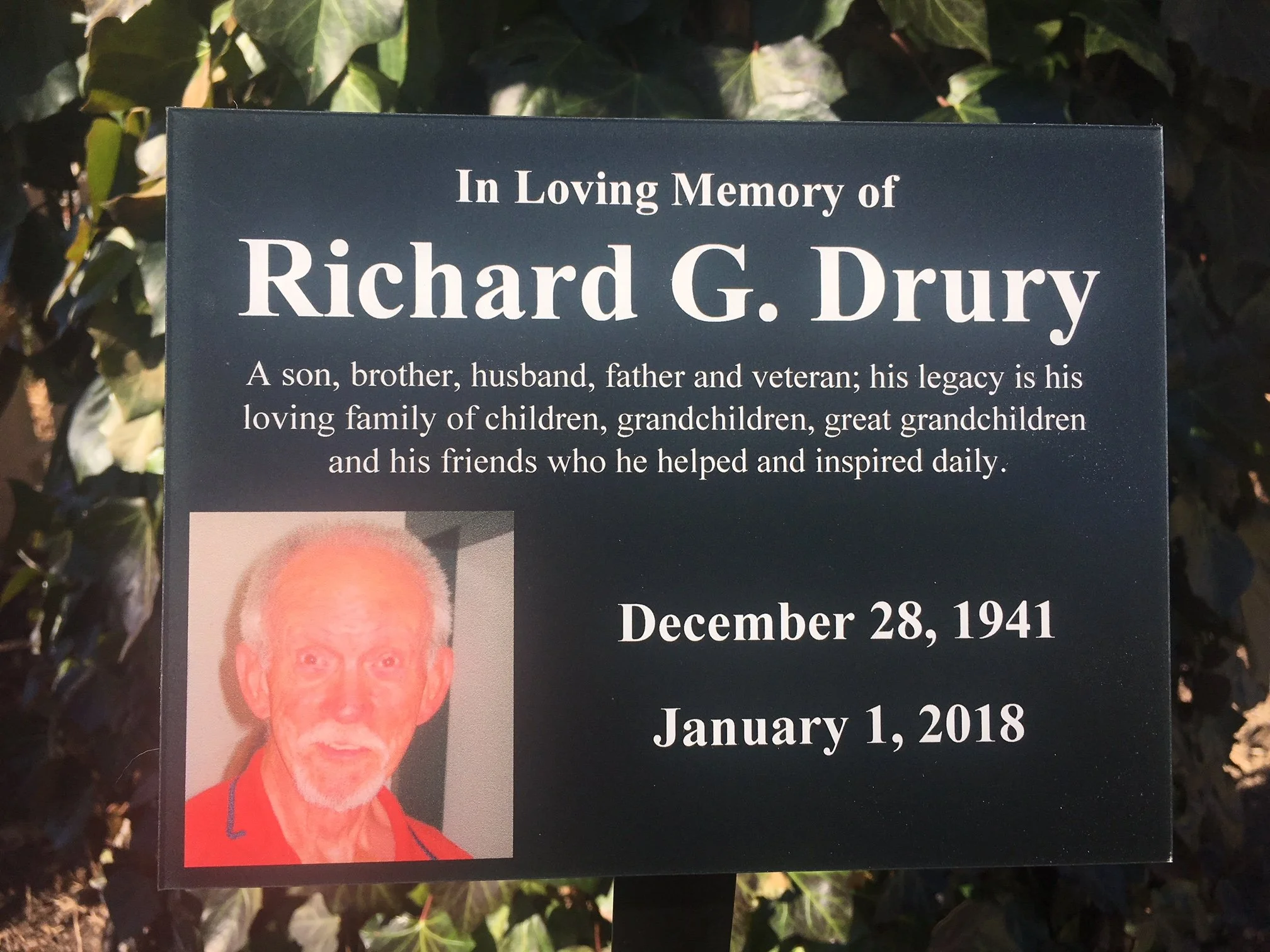 Memorial and Donor Signs | Custom Recognition, Tribute, and monument ...
