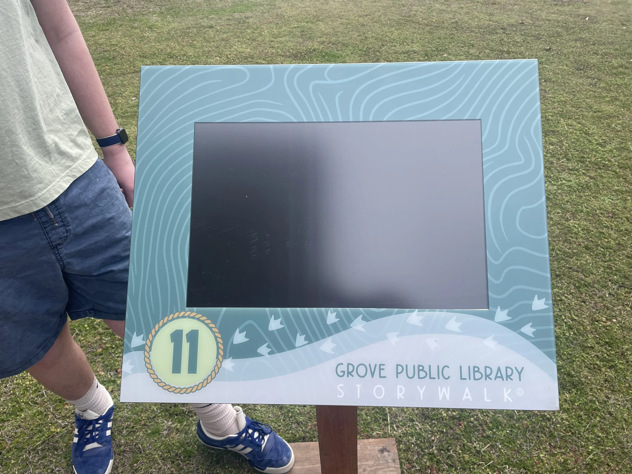 StoryWalk Signs | Outdoor Waterproof StoryWalk® Display Panels — Lark Signs