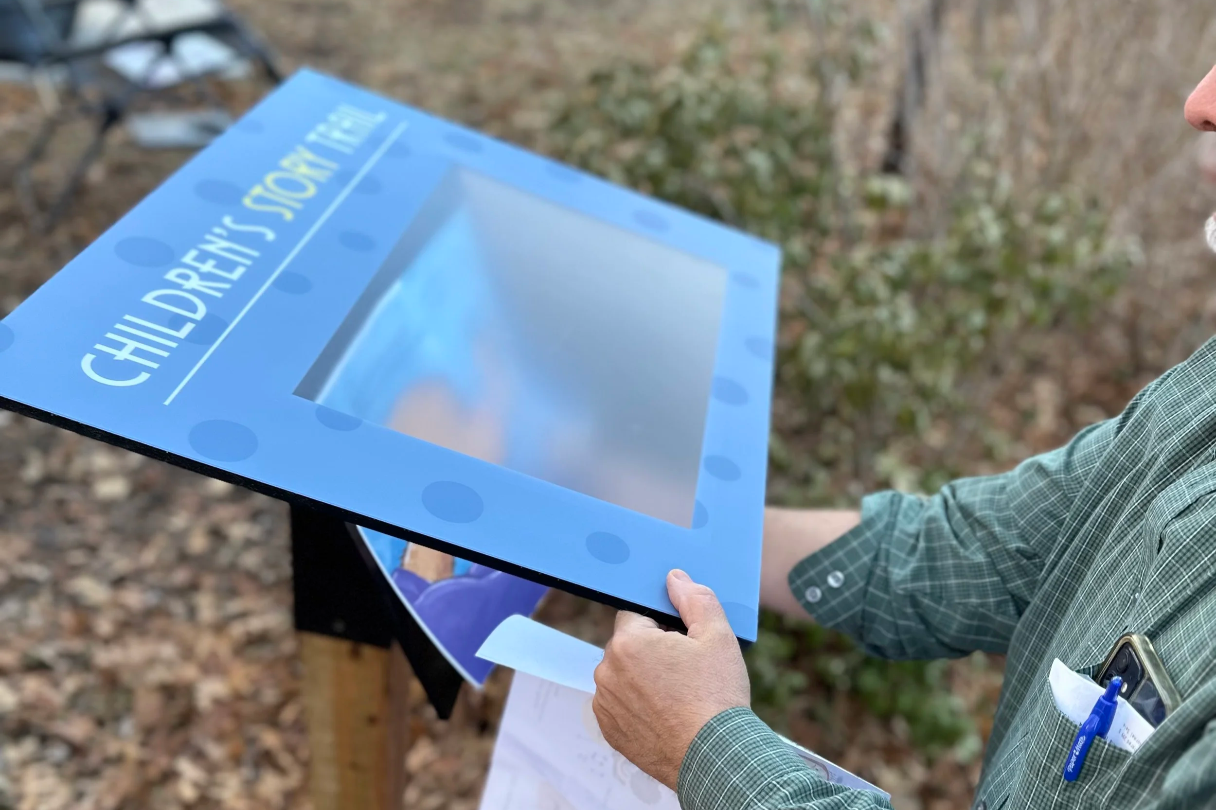 StoryWalk Signs | Outdoor Waterproof StoryWalk® Display Panels — Lark Signs