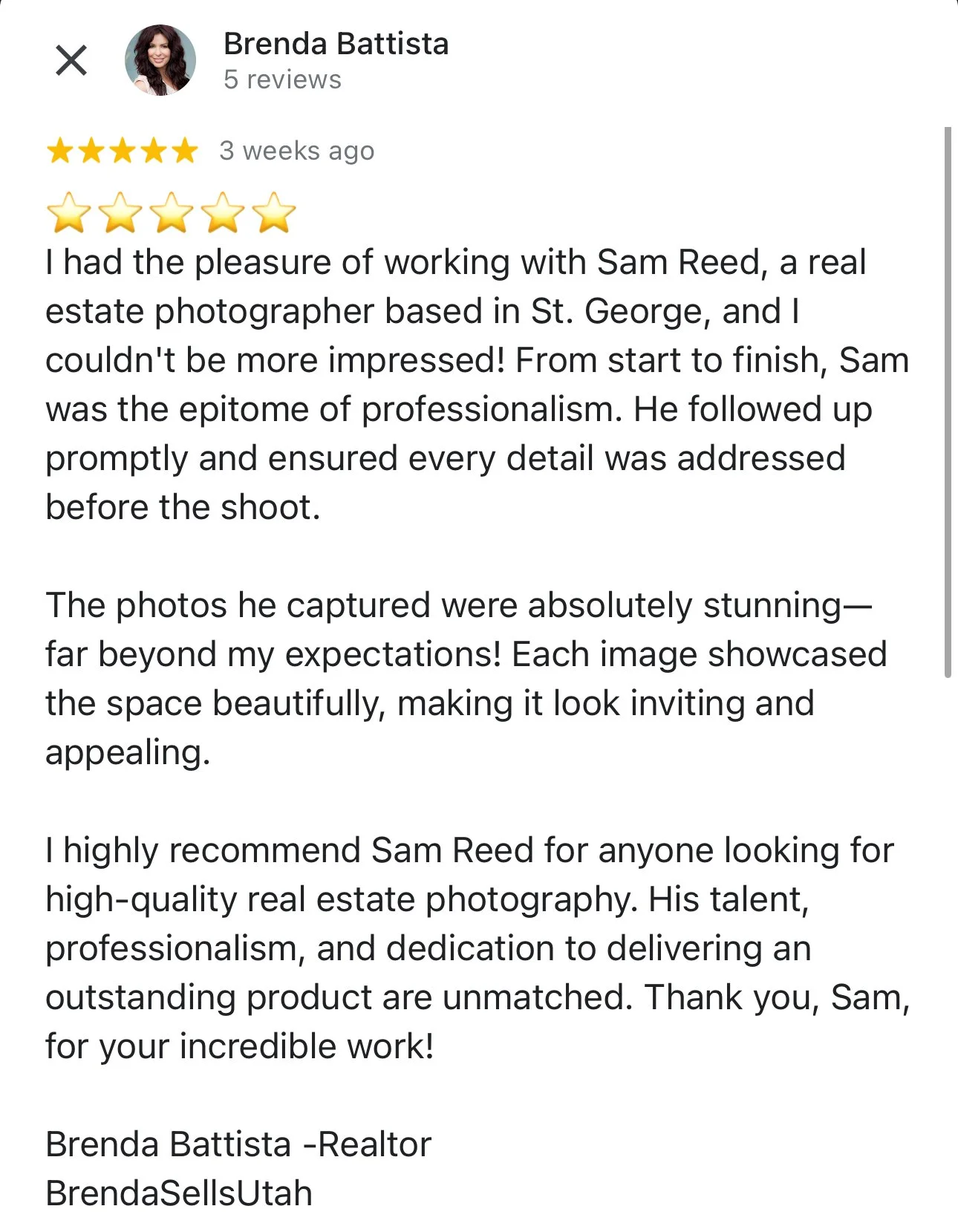 Sam Reed Real Estate Photography