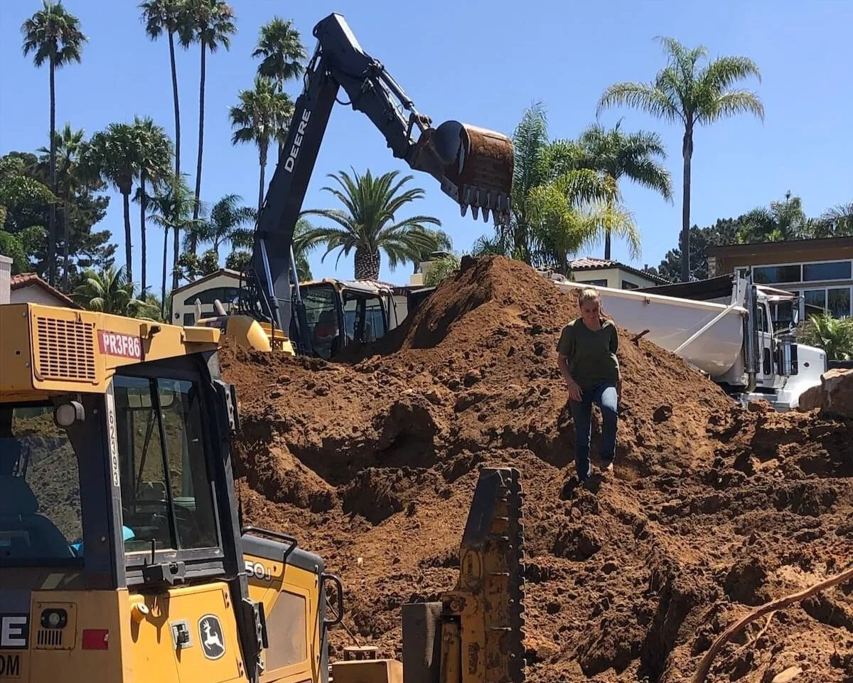 Custom Grading & Excavation — Hedges Construction