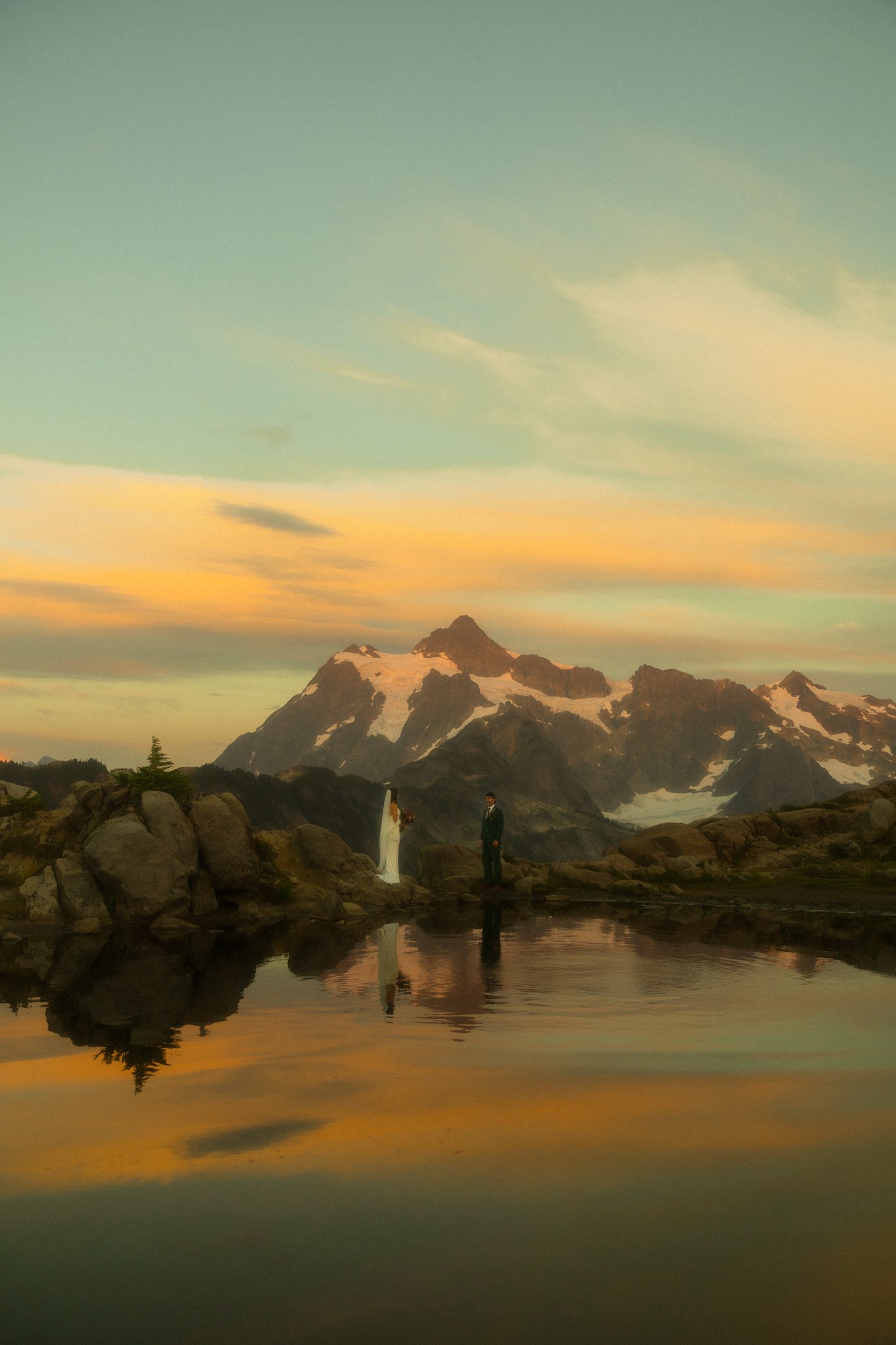 A Camp Themed Mt Baker Summer Elopement — Sally Grieshaber Photography