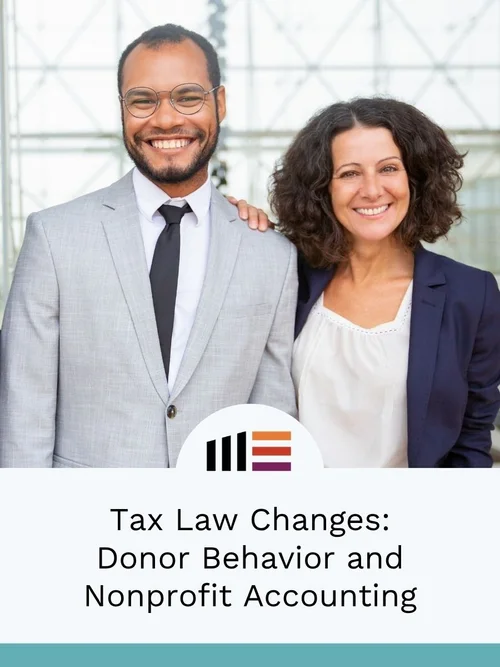 Tax Law Changes: Donor Behavior and Nonprofit Accounting — Mission Edge ...