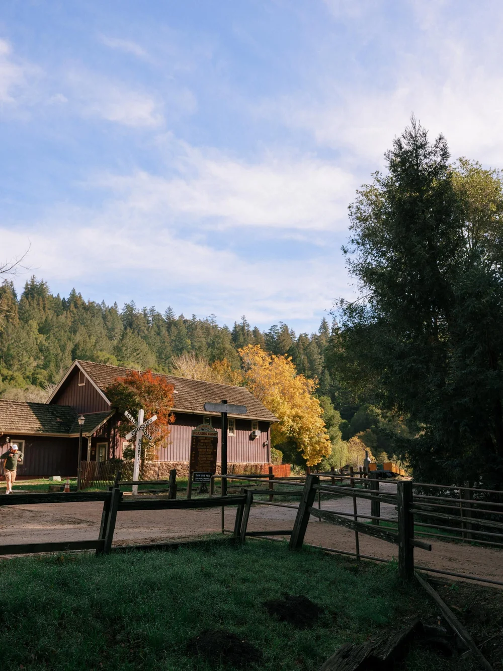 Visiting an 1800s Railroad Camp in California (+ Redwood Trees!)