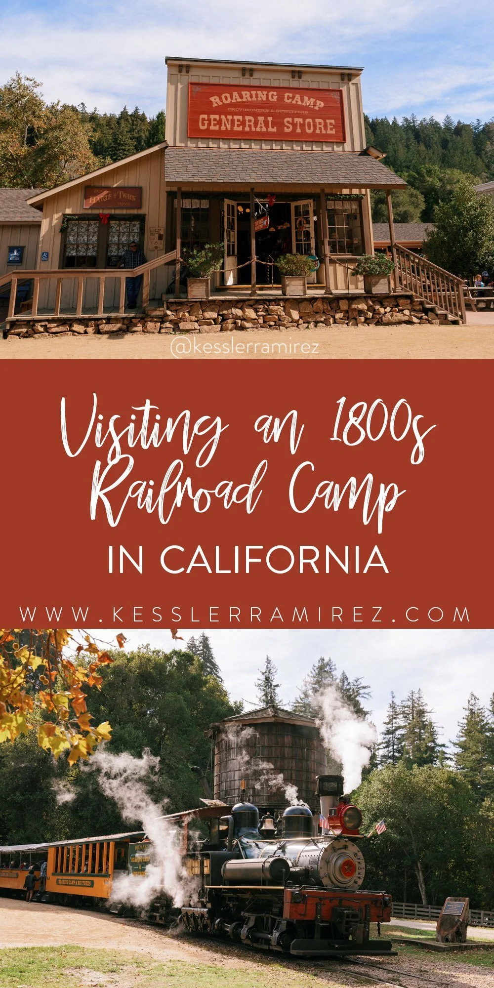 Visiting an 1800s Railroad Camp in California (+ Redwood Trees!)