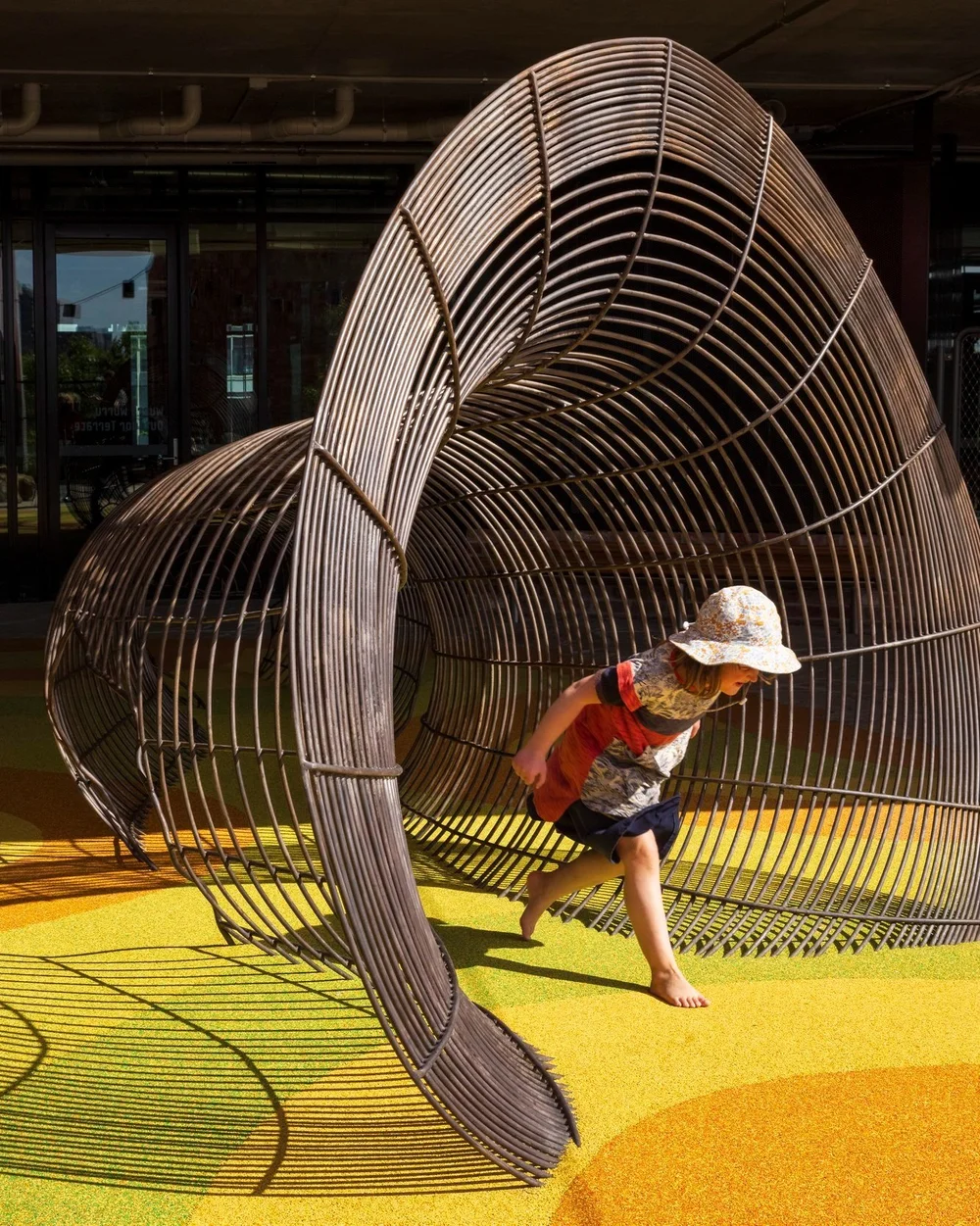 Narrm Ngarrgu Library and Family Services Rooftop Terrace — BUSH PROJECTS