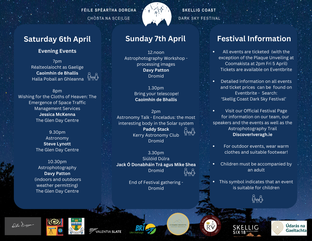 Dark Sky Festival Programme — Discover Iveragh