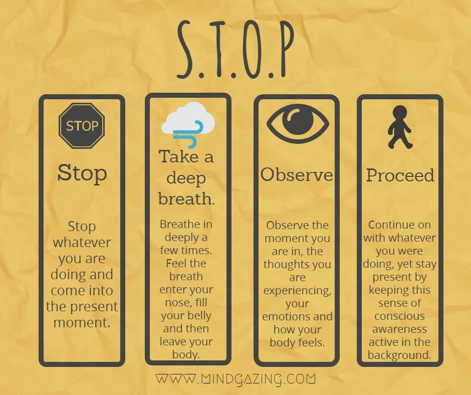 The S.T.O.P. Practice: A 1-Minute Mindfulness Tool to Reset Your Day — Victoria Fontana Mindfulness