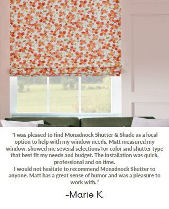 Monadnock Shutter & Shade