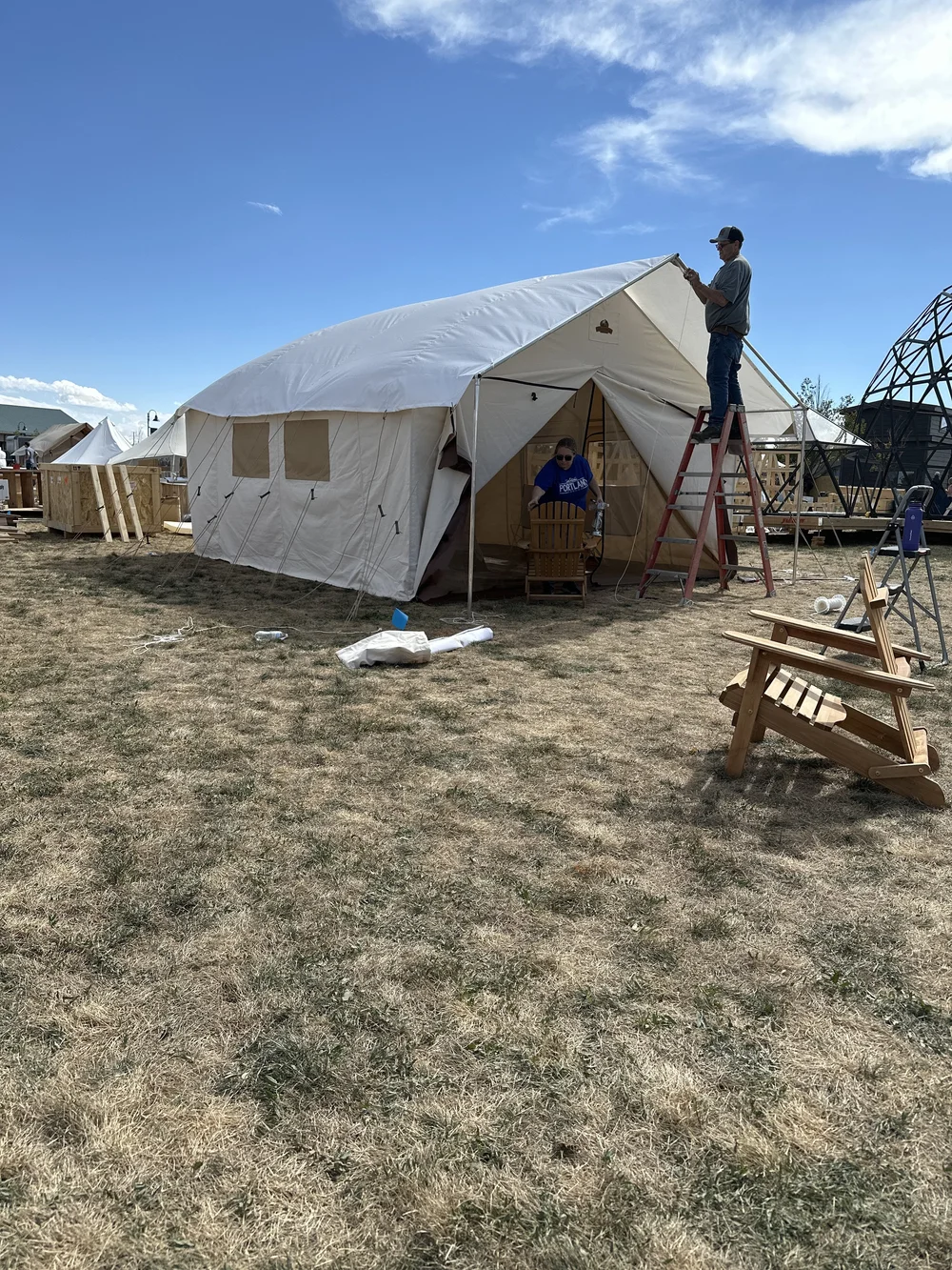 The Range Tent | Pyramid Style Tent — Reliable Tent and Tipi