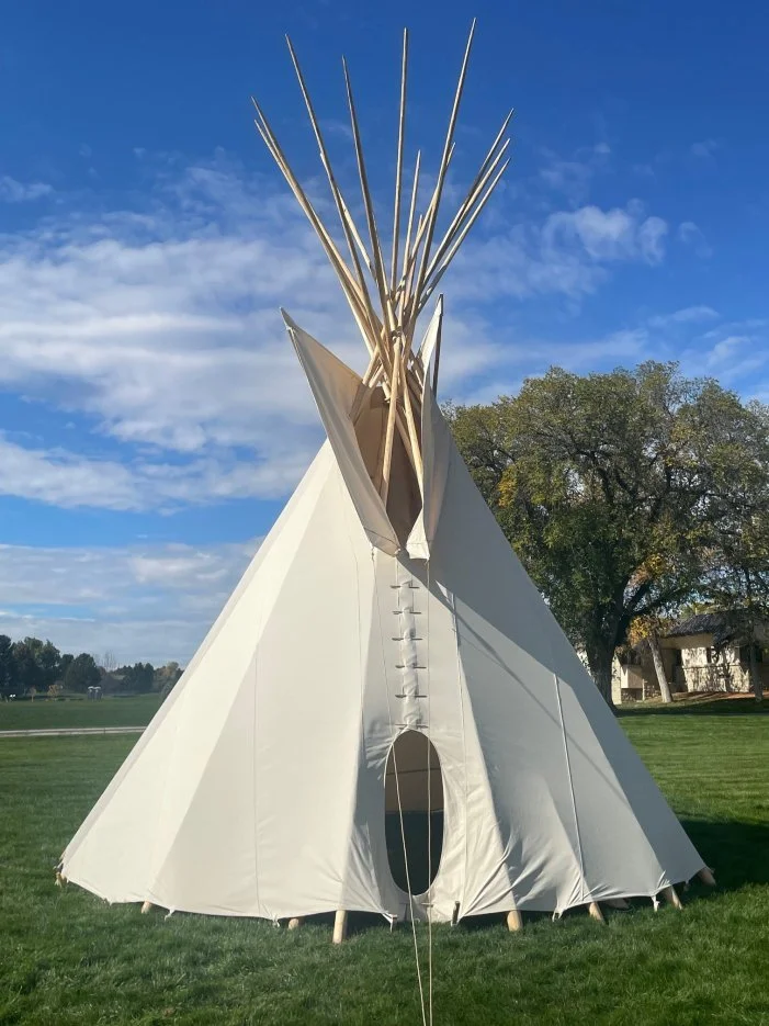 The Crow Authentic Tipi | Canvas Outdoor Tipi Tent — Reliable Tent and Tipi