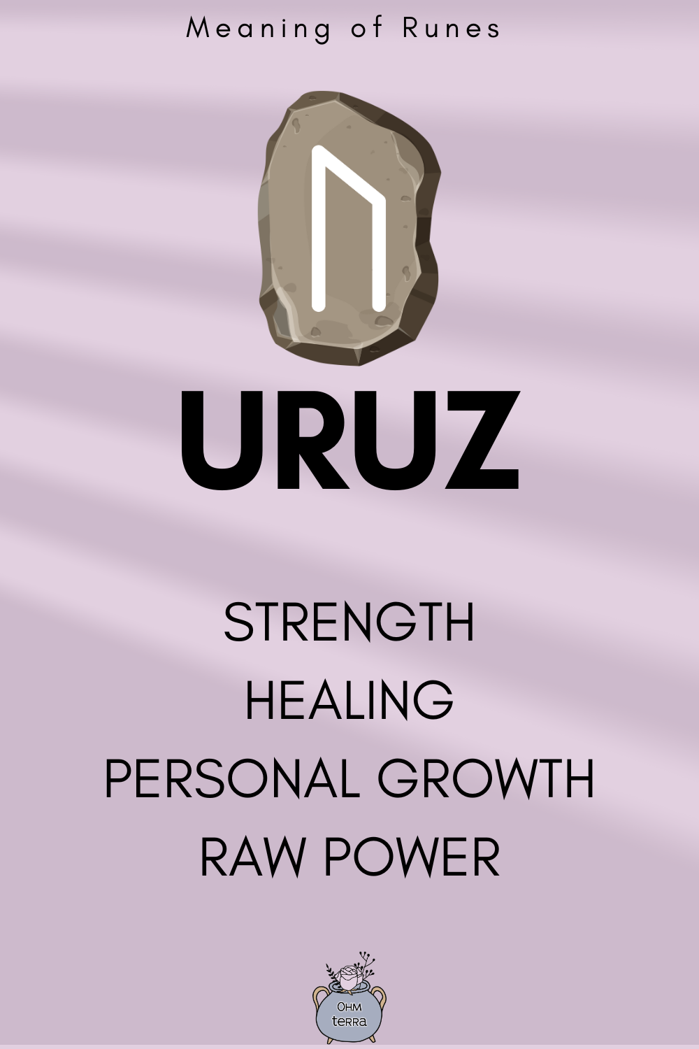 Elder Futhark Rune Stone Guide — Ohm Terra