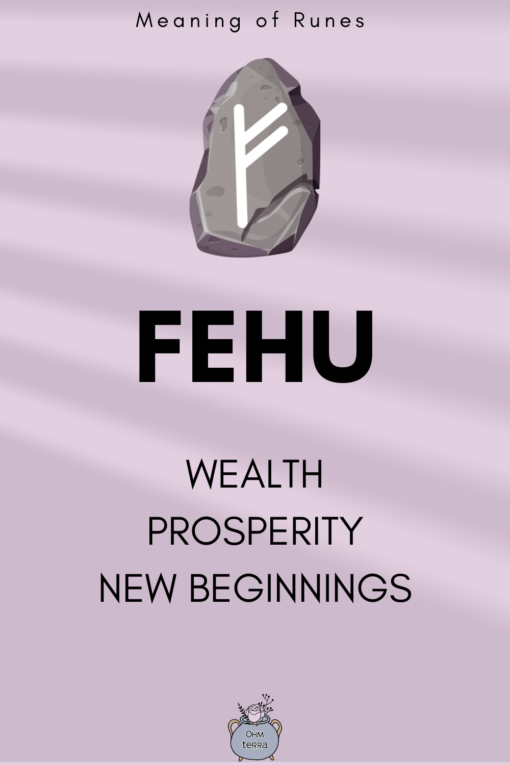 Elder Futhark Rune Stone Guide — Ohm Terra