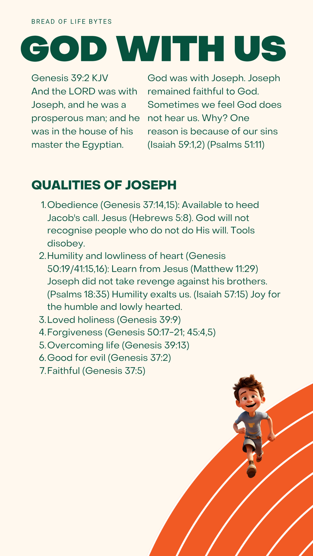 Qualities Of Joseph — Raising GENERATION Zion