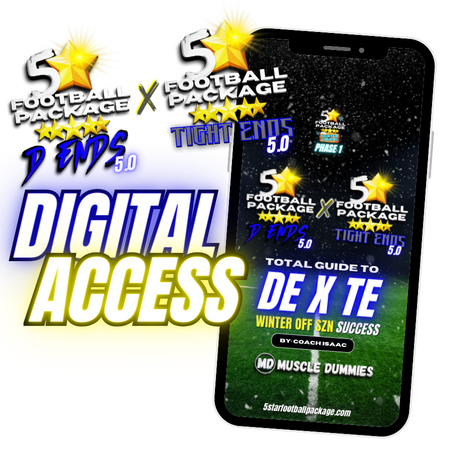 Defensive End and Tight End Training Plans — 5 Star Football Package