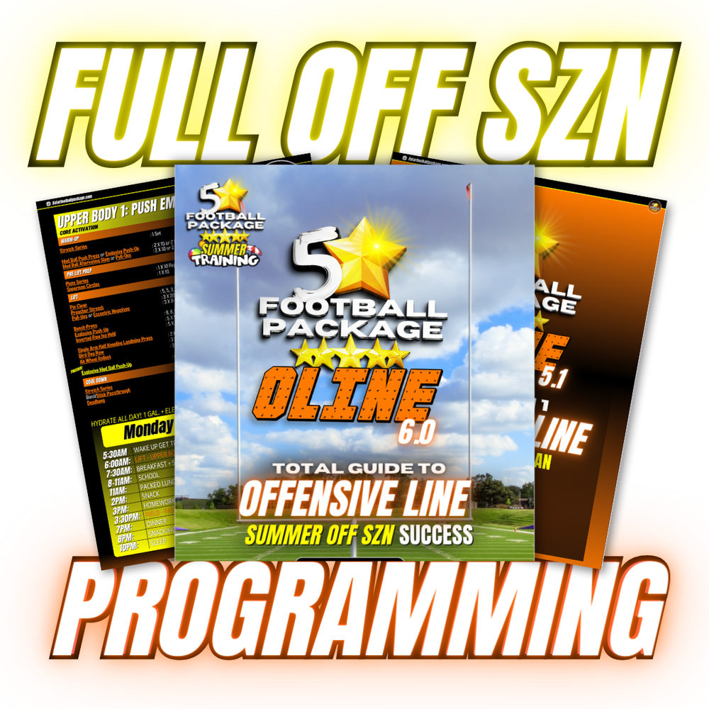 Running Back Training Plans — 5 Star Football Package