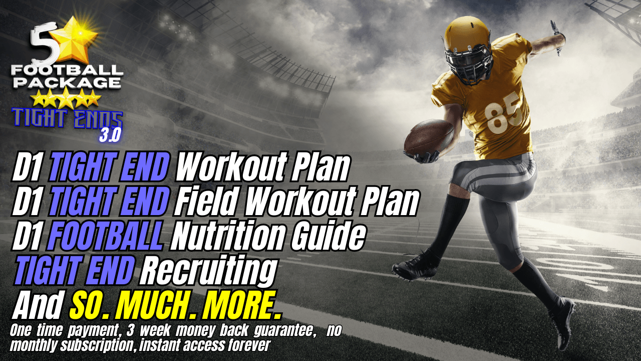 Tight End Workout: How To Become An Ultimate Tight End — 5 Star ...