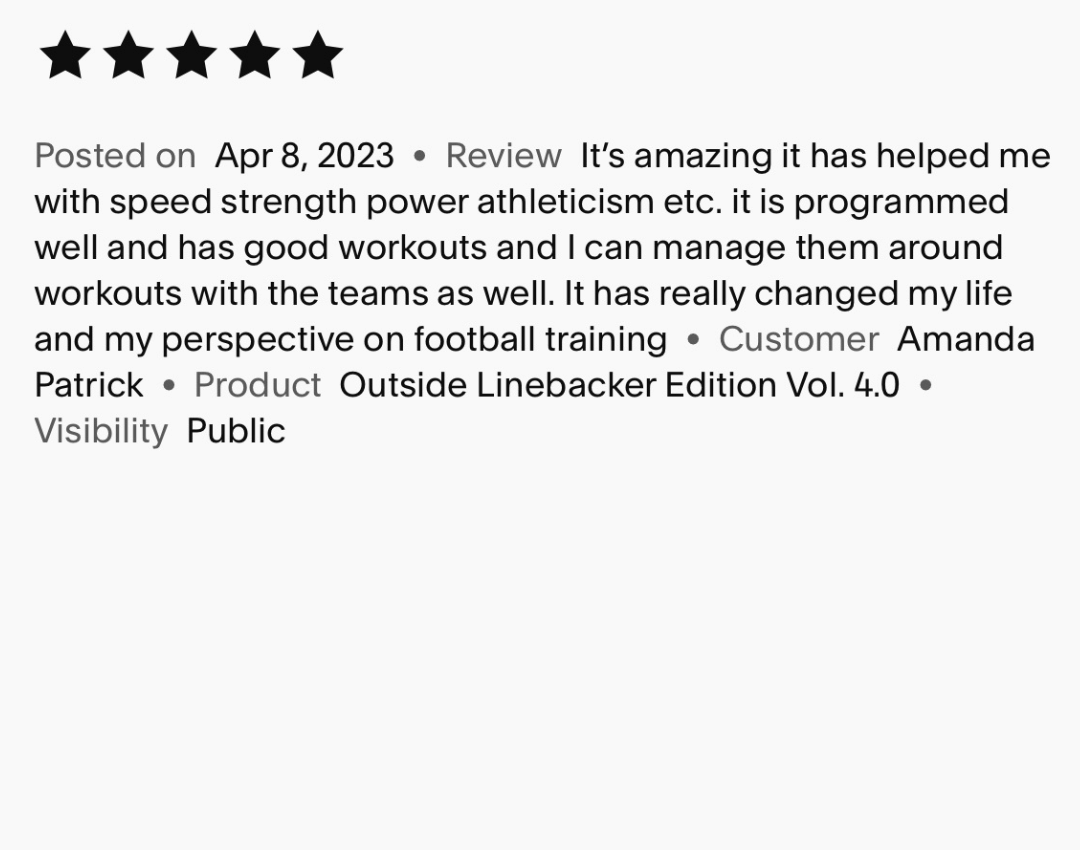 Wide Receiver Off Season Workout: The Ultimate Guide — 5 Star Football ...