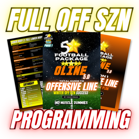 Running Back Training Plans — 5 Star Football Package