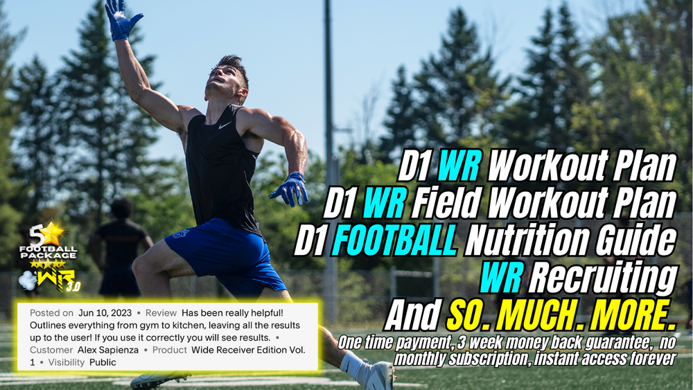 Wide Receiver Training: The Only Guide You’ll Ever Need — 5 Star ...