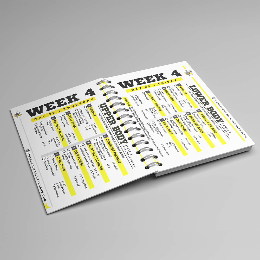 5 Star Football Training Book — 5 Star Football Package