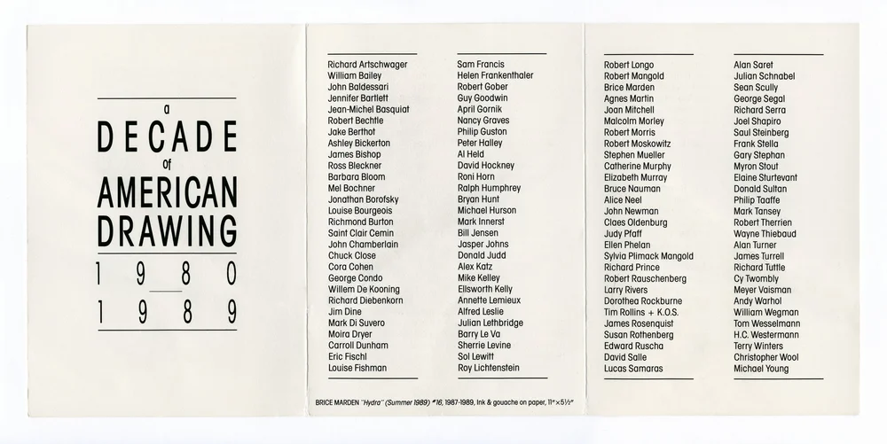 Announcement Cards — Daniel Weinberg Gallery