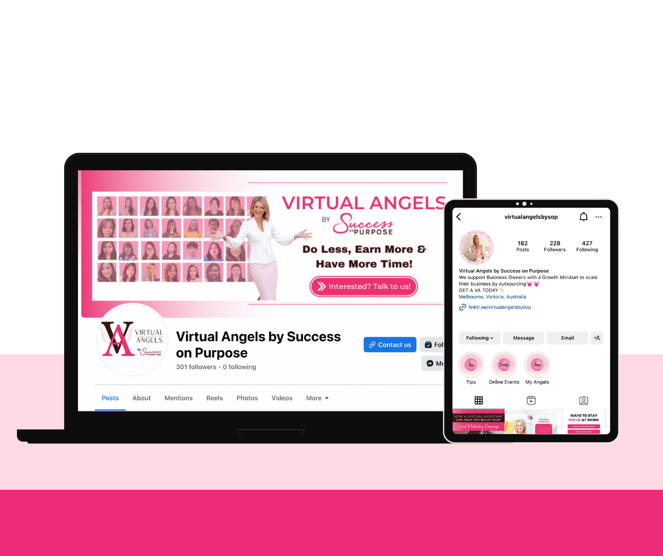 Be One of Our Virtual Angels — Virtual Angels by Success on Purpose